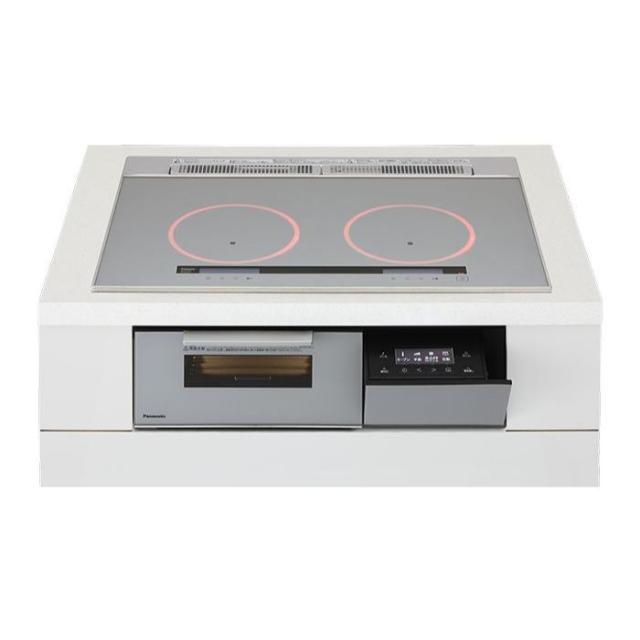 IHクッキングヒーター・Aシリーズ「2口IH 鉄・ステンレス対応」(シルバー/シルバー)幅75cm パナソニック KZ-A1W7S【送料無料】 (KZA1W7S) 【納期目安：２週間】