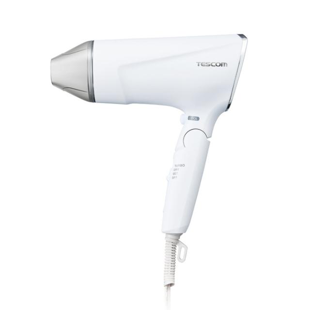 ヘアドライヤー プロテクトイオン 折りたたみ 最軽量 ハイパワー 大風量 大風圧 速乾 コンパクト Speedom ホワイト テスコム TD570A-W【送料無料】 (TD570AW)