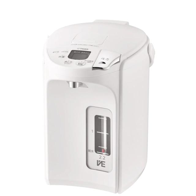 蒸気レスVE電気まほうびん＜とく子さん＞ 2.2L アーバンホワイト タイガー PIP-G220(WE)【送料無料】 (PIPG220(WE)) 【納期目安：１週間】