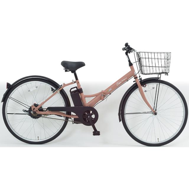 電動アシスト自転車 26型 SUISUI シングル 折り畳み ワンモードアシスト 5.8Ah モカブラウン KAIHOU SST-DRO110BR【送料無料】 (SSTDRO110BR)