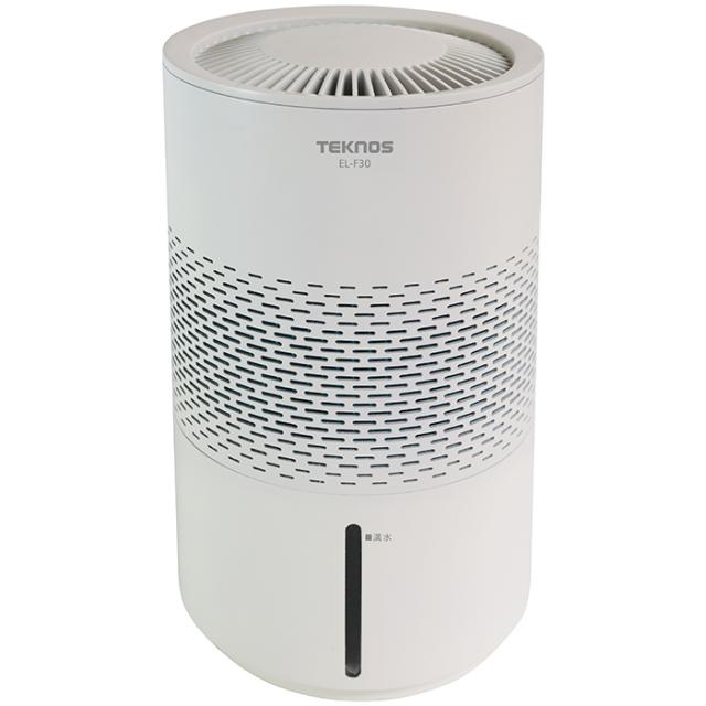 気化式加湿器 3L 加湿調整3段階 TEKNOS EL-F30【送料無料】 (ELF30)