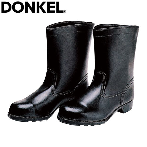 安全靴 ブーツ ドンケル DONKEL 耐油耐薬品靴 半長靴 906 JIS規格 ウレタン樹脂加工 耐水 耐油 耐薬