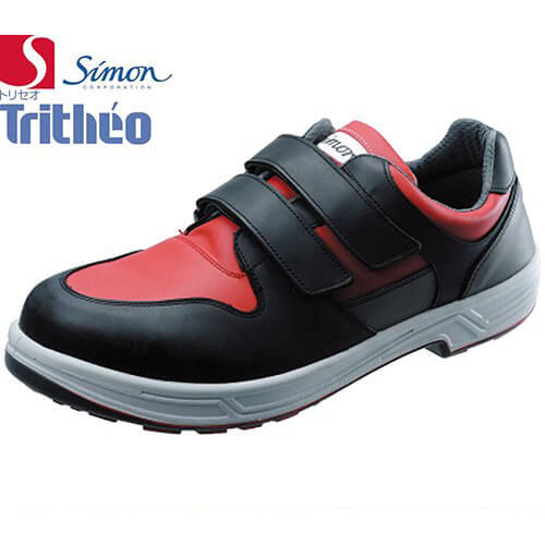 安全靴 シモン Simon 8518赤/黒 1705960 マジックテープ JIS規格 安全靴 シモン Simon 8518赤/黒 1705960 マジックテープ JIS規格の通販