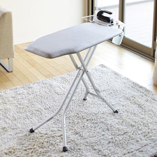 アイロン台 アイロンマット 山崎実業 スタンド式解決プレス アルミ脚 7611 アイロン掛け