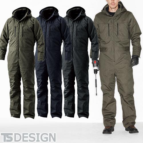 防寒つなぎ 藤和 TS Design ライトウォームオーバーオール 5120 作業着 防寒 作業服