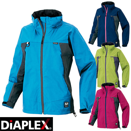 レインジャケット AITOZ アイトス TULTEX DIAPLEX 全天候型レディースジャケット AZ-56312 レインウエア 合羽 カッパ