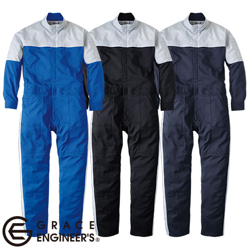 作業服 つなぎ エスケープロダクト  エンジニアーズツナギ GE-827 作業着 春夏 円管服 オールインワン ジャンプスーツ カバーオール コンビネゾン カッコいい おしゃれ スポーティ カジュアル アウトドア キャンプ 釣り ガーデニング タウンユース