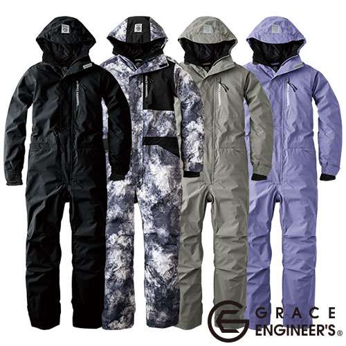 防寒つなぎ エスケープロダクト  ブリザードシェルツナギ GE-770 作業着 防寒 作業服 円管服 オールインワン ジャンプスーツ カバーオール コンビネゾン 防風 防水 保温 暖かい カッコいい おしゃれ カジュアル アウトドア キャンプ ウインタース