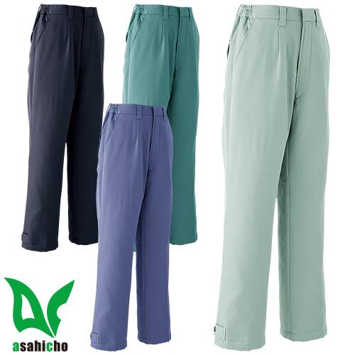 防寒パンツ Asahicho 旭蝶繊維 パンツ(ワンタック脇シャーリング) E45500 作業着 防寒 作業服防寒パンツ 作業着 作業服 防寒 防寒着 パンツ 防寒ズボン 暖かいズボン ズボン メンズ 冬用 冬 アウトドア ワークパンツ ゆったり 外