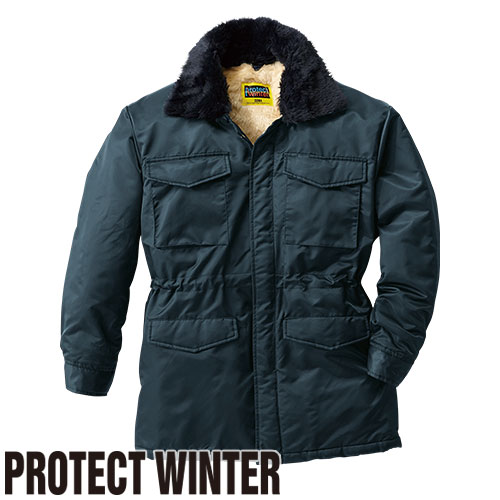 防寒着 ドカジャン 綿カストロコート 防寒ウェア 防寒ジャンパー 防寒着 上着 防寒ジャケット ドカジャン 作業服 作業着 ドカジャン メンズ レディース 防寒着 防寒服 防寒作業服 防寒グッズ 防寒アイテム 冬用 アウトドア レジャー キャンプ 桑和 S