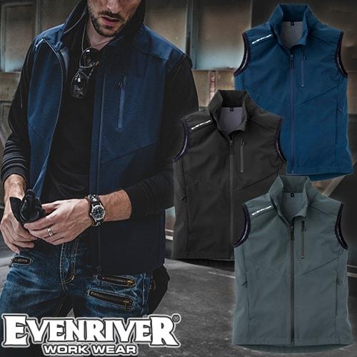 作業服 防寒ベストイーブンリバー EVENRIVER ライトシェルベスト R045 作業着 防寒 作業服作業着 作業服 おすすめ おしゃれ チョッキ 防の通販はau PAY マーケット ...