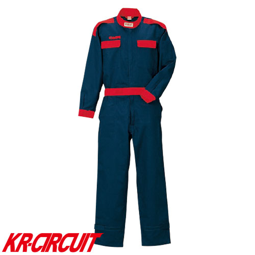 作業服 つなぎ クレヒフク KURE 長袖ピットスーツ KR5 作業着 通年 秋冬 オーバーオール
