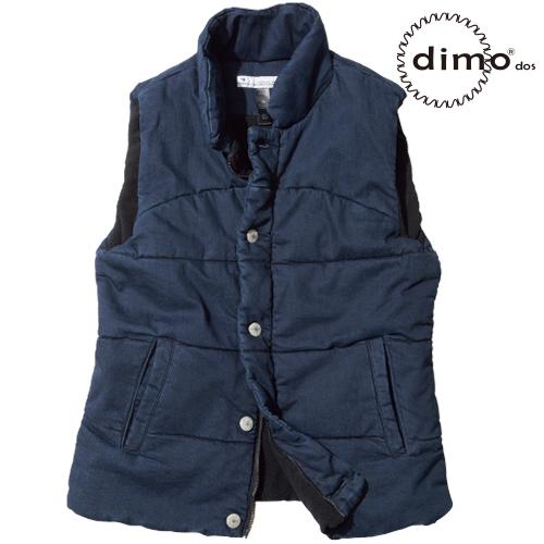 作業服 防寒ベストdimo ディモ デニムフェイクダウンベスト D615 BO 作業着 防寒 作業服作業着 作業服 おすすめ おしゃれ チョッキ 防寒作業着 作業 暖かい 作業ベスト 作業用ベスト 冬 アウトドア キャンプ 釣り つり 通学 通勤 屋外作業