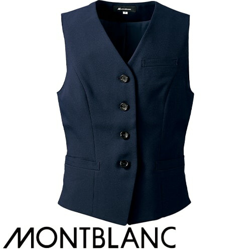 ベスト 制服 ユニフォーム 住商モンブラン ベスト BP6001-9 飲食店 レストラン カフェ バー ラウンジ レディース ホテル ブライダル ソムリエ おしゃれ かっこいい
