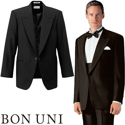 タキシード 制服 ユニフォーム ボンユニ BONUNI ボストン 共衿タキシード 01102-02 飲食店 フォーマル ビジネス メンズ ホテル レストラン ブライダル 結婚式 おしゃれ かっこいい