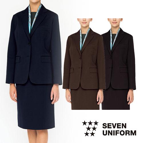 ジャケット 制服 ユニフォーム スーツ セブンユニフォーム ジャケット[女] DD2655-1、DD2655-6、DD2655-9 飲食店 フォーマル レディース ホテル レストラン ブライダル おしゃれ かっこいい