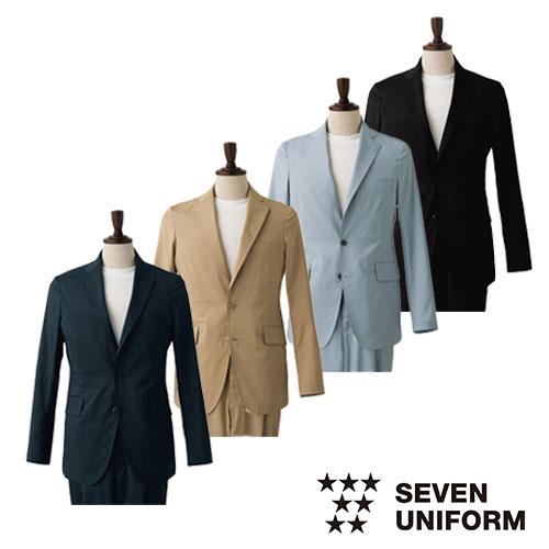 ジャケット 制服 ユニフォーム スーツ セブンユニフォーム ジャケット[男] DD2766-1、DD2766-7、DD2766-8、DD2766-9 飲食店 フォーマル メンズ ホテル レストラン ブライダル おしゃれ かっこいい