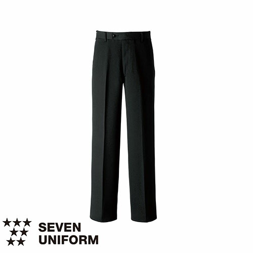 パンツ スラックス ズボン 制服 ユニフォーム セブンユニフォーム スラックス 股下フリー[男] DL2921-9 飲食店 メンズ レストラン カフェ おしゃれ かっこいい