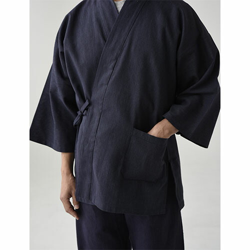 作務衣 和風 甚平 じんべい セブンユニフォーム 作務衣上衣[男] EC3111