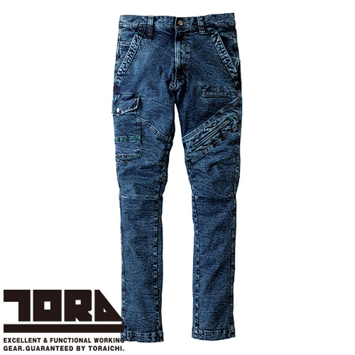 作業服 デニム 寅壱 TORA デニムカーゴパンツ 8920-219 作業着 通年 秋冬 カッコいい おしゃれ 人気 カジュアル タウンユースの通販はau PAY マーケット - まもる君 ...