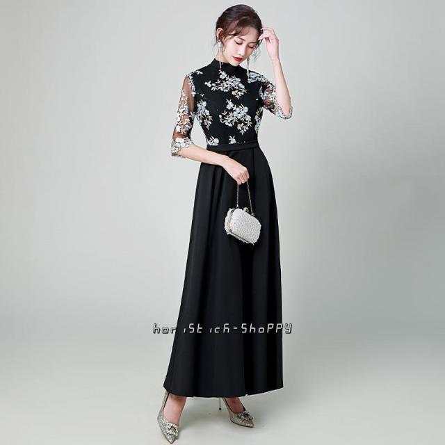 パーティードレス 結婚式 服装 ドレス ワンピース 20代 10代 30代 hapフォーマルドレス 50代 女性 お呼ばれ 母親 親族 フォーマルワンピース