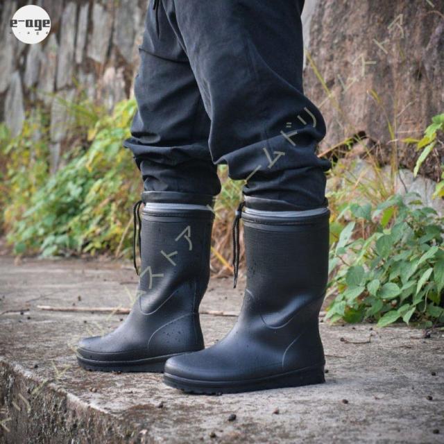 レインブーツ 防水ブーツ メンズ レインシューズ 雨靴 長靴 梅雨対策 雨用靴 ガーデニング アウトドア用 レイン 大雨 エンジニアブーツ ロング 滑りにくい