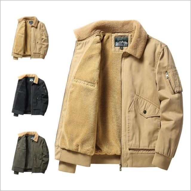 ミリタリージャケット メンズ 裏起毛 裏ボアジャケット ブルゾン 防寒 厚手 春物 アウター コート 保温 アウトドア