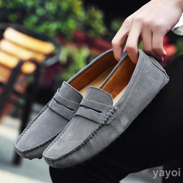 ローファー ドライビングシューズ 夏 メンズ カジュアル スエードシューズ モカシン スリッポン スウェード 紳士靴 ウォーキングシューズ デッキシューズ
