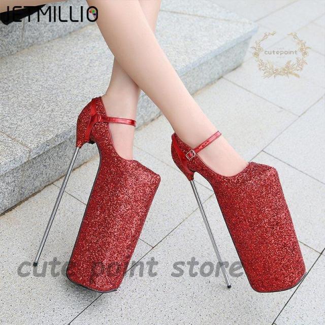 キャバ サンダル キャバヒール キャバ ヒール 30cm 厚底 ヘイト