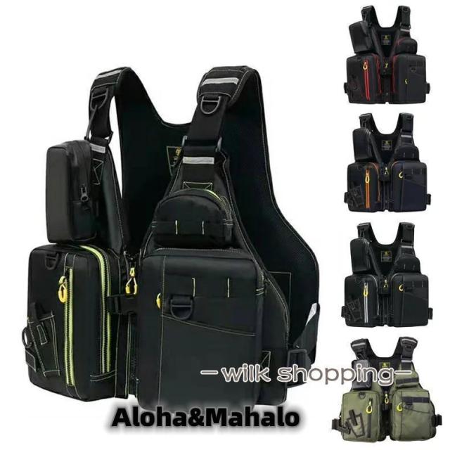 ライフジャケット フローティングベスト ライフベスト フィッシングベスト 釣りウェア ゲームベスト 収納ポケット 磯用 防撥通気 軽く便利保護 CE認証あり