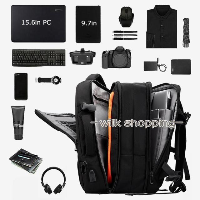 リュック 大容量 メンズ おしゃれ 黒 ビジネス ビジネスバッグ 防水 拡張機能付き 3WAY 通勤 出張 旅行 パソコンバッグ A4 プレゼント 入社 父の日ギフト