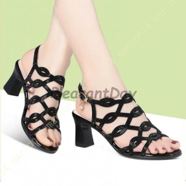 サンダル ストラップ かわいい 夏 歩きやすい ストラップ レディース大きいサイズ 幅広 甲高 レディース グラディエーターサンダル ハイカット ブーツサンダル