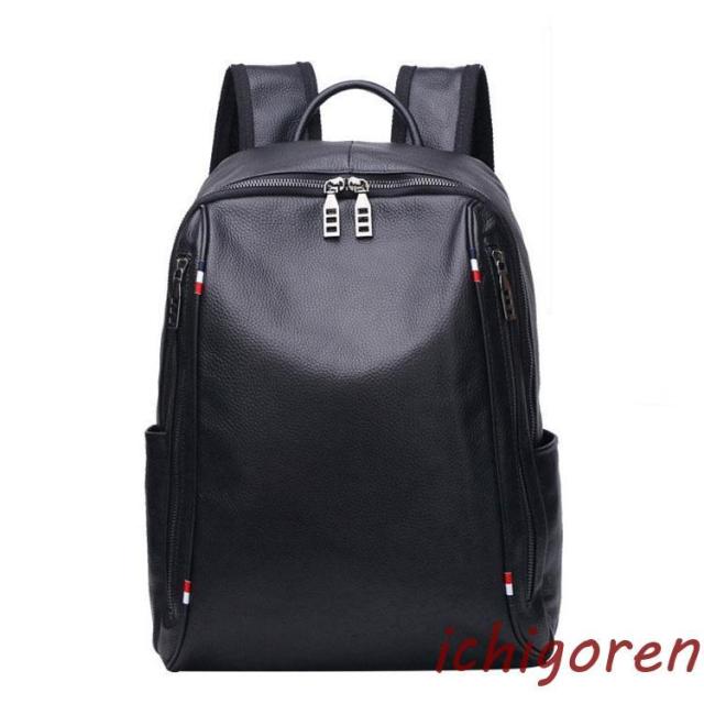 リュック メンズ リュックサック 本革 牛革 デイパック ビジネス バックパック レザー 通勤通学 旅行 出張 アウトドア 自転車鞄 カバン 男女兼用