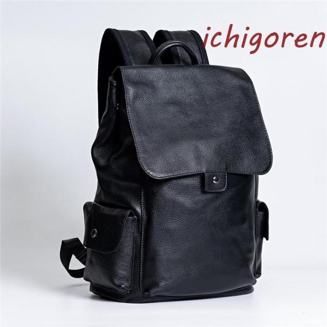 リュック メンズ リュックサック 本革 牛革 デイパック ビジネス バックパック レザー 通勤通学 旅行 出張 アウトドア 自転車鞄 カバン 男女兼用