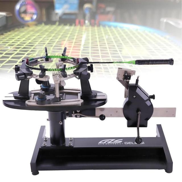 バドミントン専用手動ストリングマシン ガット張り機 専用バドミントンストリングマシン テニスラケットストリングマシン ハンドル式ガット張り機 バドミントン