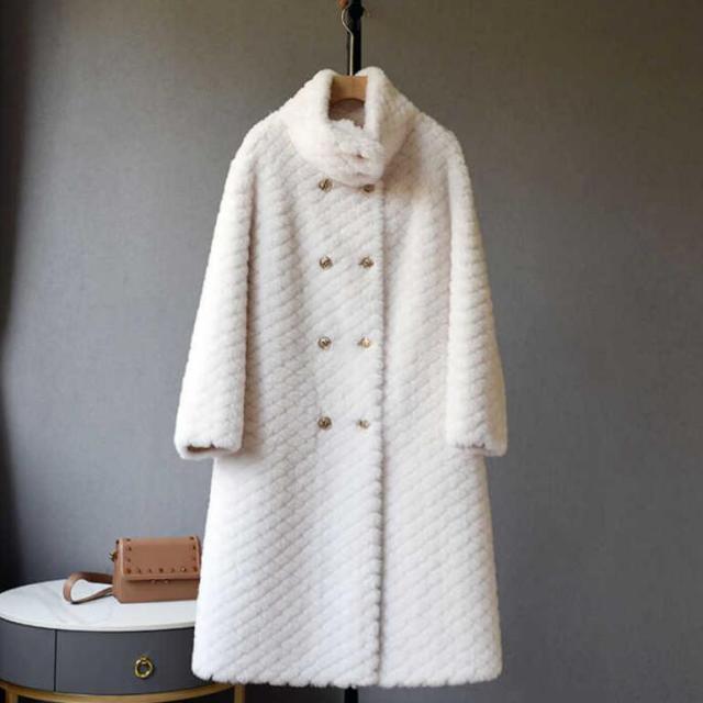 ファーコート ムートン コート ロングコート レディース 冬 ボアコート フェイクムートン コート ロングコート ファー コート きれいめ 秋冬 防寒