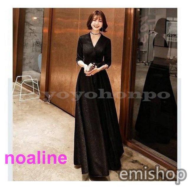 パーティードレス 結婚式 ワンピース 大きいサイズ 袖あり フォーマル ロングワンピース 膝丈 お呼ばれ ドレス服装服女性 二次会 親族 20代 30代 40代 50代