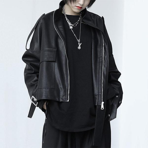 ライダースジャケット レディース スイングトップ バイク バイクジャケット 防寒アウター ライトアウター ジャケット 革ジャケット カッコイイ