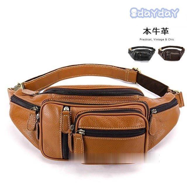 ウエストバッグ ウエストポーチ ショルダーバッグ 腰ポーチ メンズ レディース ヒップバッグ ボディバッグ 斜め掛け 本革 厳選牛革 レザ
