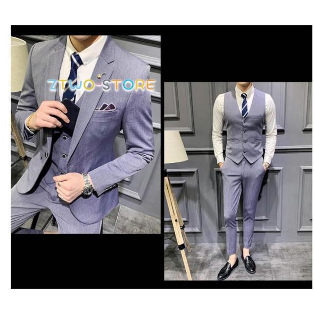 メンズスーツ ストライプ タキシードスーツ 3ピーススーツ ダブルボタンスーツ 結婚式 二次会 成人式 卒業式 就職活 春秋冬 ビジネスフォーマルスーツ