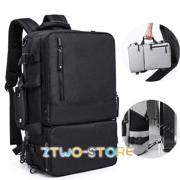 防水大容量 2wayビジネスリュックメンズビジネスバッグリュック リュックサックョルダーバッグデイパックパソコンバッグキャリーサポーター