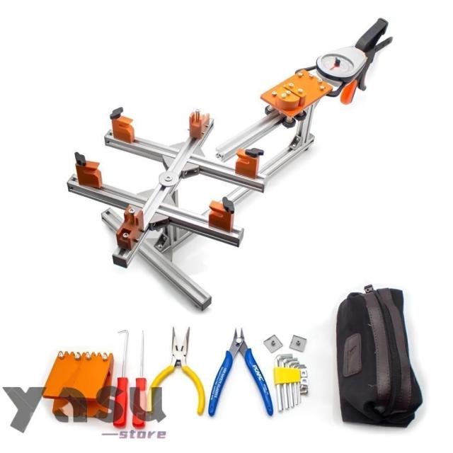 ガット張り機 バドミントン テニス ソフトテニスラケット兼用ストリングマシン30LB ツールとアクセサリー付きバドミントン バドミントン ストリングマシン 手動