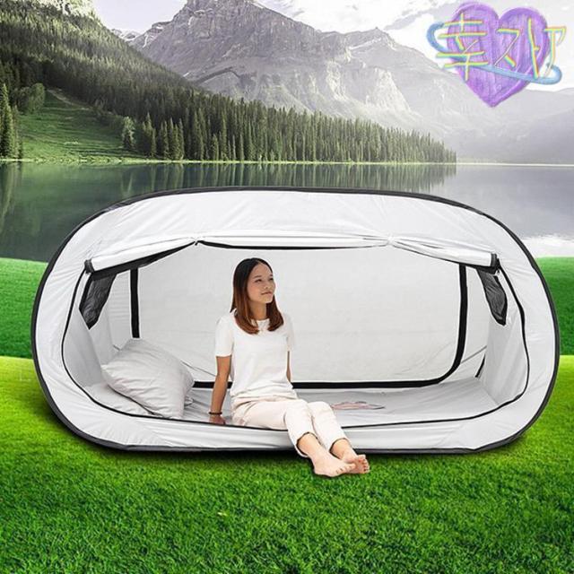 室内用テント プライベート一人用 二人用 避難所用 個室 自動ポップアップ ワンタッチ アウトドア キャンプ用品 子供 大人 洗える 花粉対策