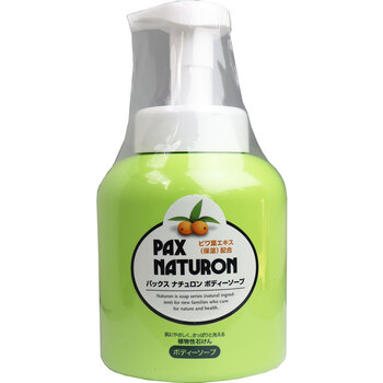 パックスナチュロン ボディーソープ 泡状ポンプ式 500mL 5個セット 送料無料