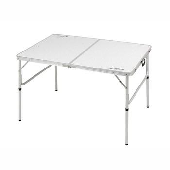 ラフォーレアルミツーウェイテーブルアジャスター付ＬＬ120X80cm 送料無料 即日発送