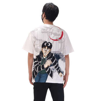 大きいサイズ 絡繰魂×賭博黙示録カイジ 金は命より重い半袖Tシャツ 3L 4L 5L 6L ラッピング可 送料無料 即日発送