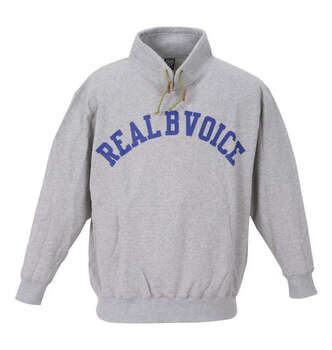 大きいサイズ RealBvoice 裏毛スタンドカラースウェット 3L 4L 5L 6L ラッピング可 送料無料 即日発送