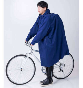 大きいサイズ TULTEX レインコート 4L 5L 6L 7L 8L MC313213-69767 ネイビー ラッピング可 送料無料 即日発送