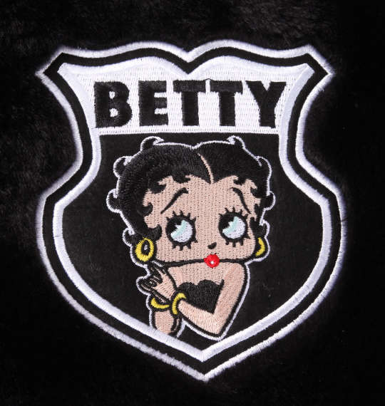 大きいサイズ BETTY BOOP フェイクファーフルジップパーカージャケット