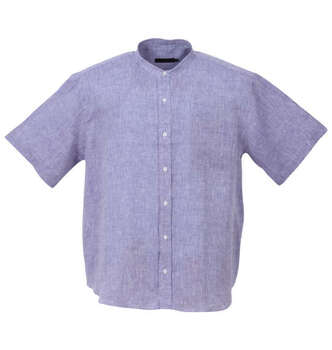 大きいサイズ Mc.S.P バンドカラー半袖シャツ 3L 4L 5L 6L MC732812-89524 ラッピング可 送料無料 即日発送